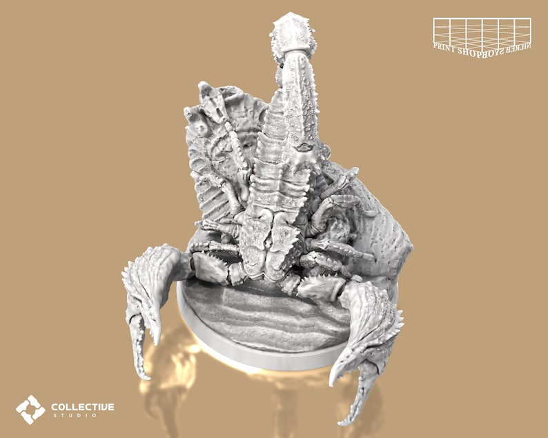 Giant Scorpion Miniature | Monstrous Scorpion Figure | Monsters ...