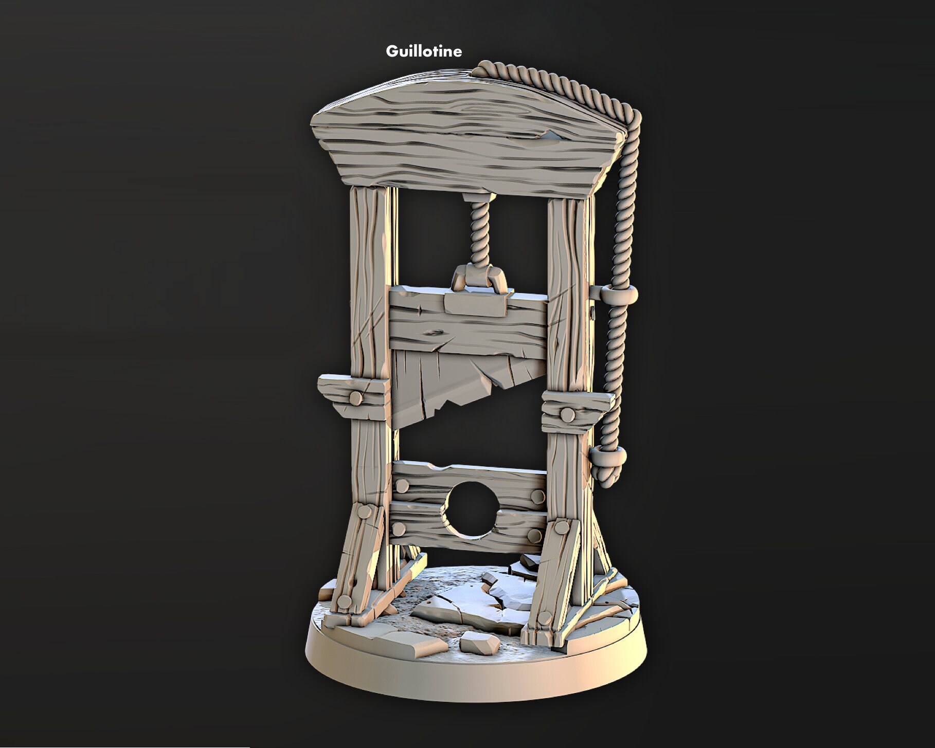 Guillotine Mimic Miniature Set | Guillotine Mimic Figure | Tabletop ...