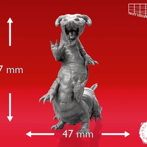 Behir Miniature | for D&D 5e, Pathfinder and Other Rpg's | 32mm | 54mm ...