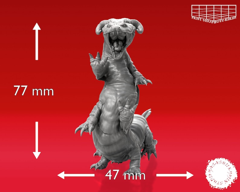 Behir Miniature for D&D 5e Pathfinder and Other Rpg's - Etsy