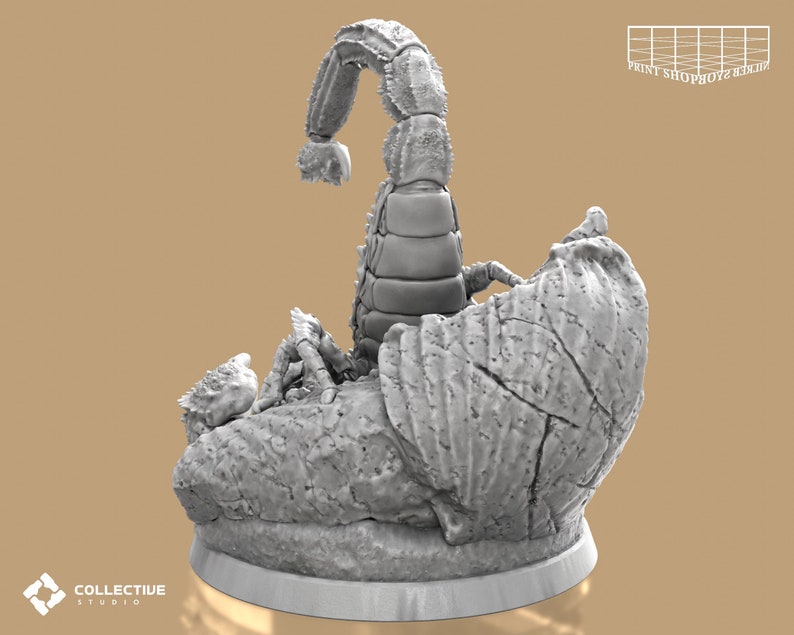 Giant Scorpion Miniature | Monstrous Scorpion Figure | Monsters ...