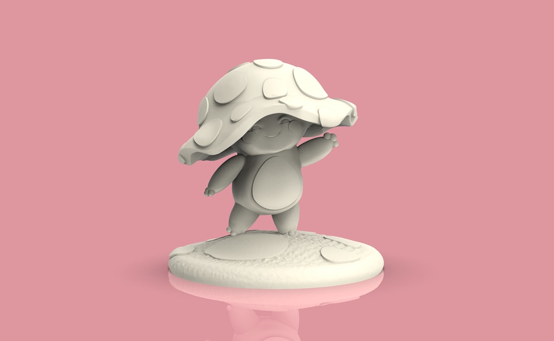 Baby Mushroom Sporeling Baby Beasts Monsters Tabletop Miniature for ...