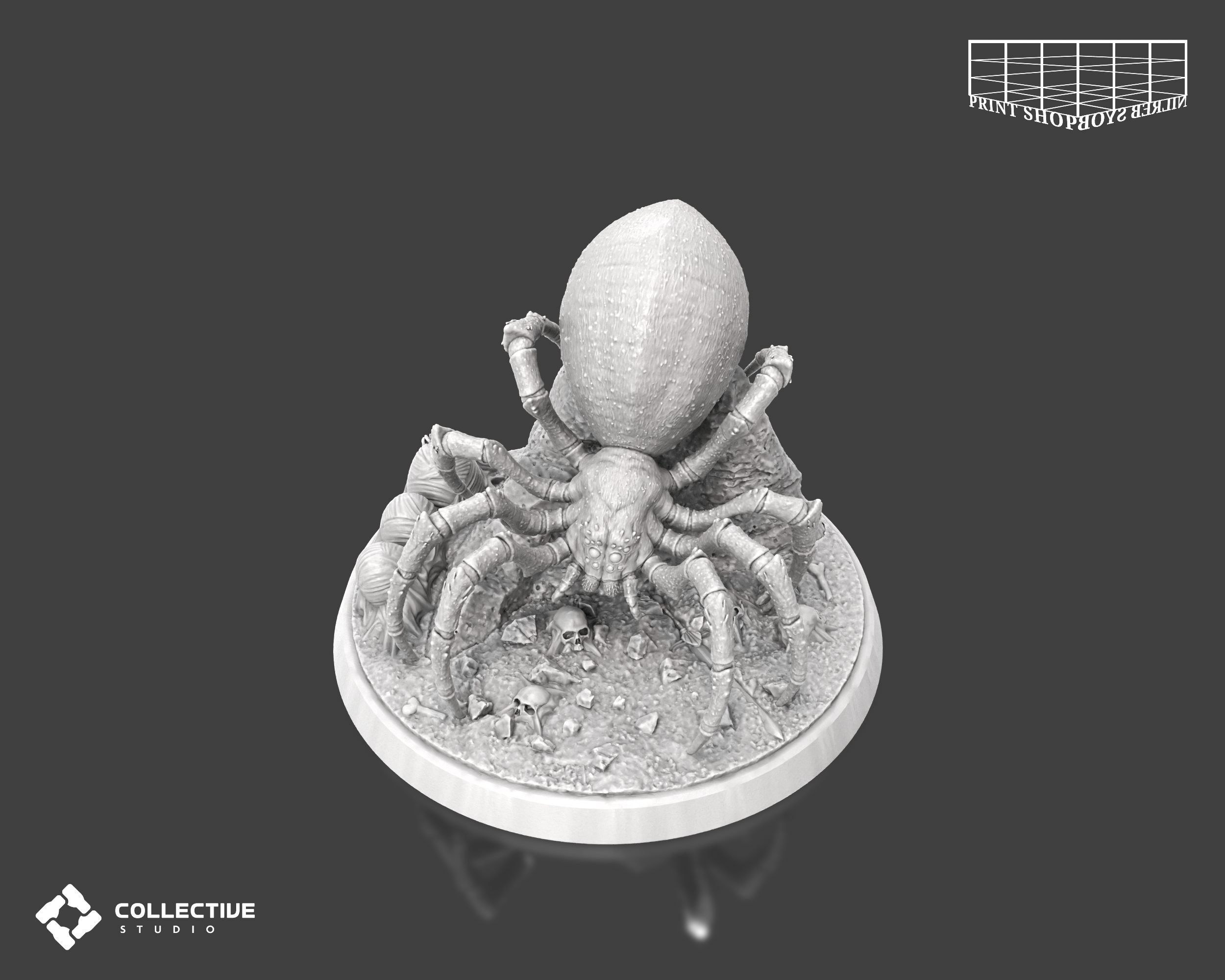 Giant Spider Miniature | Giant Spider Figure | Monsters | Boss ...