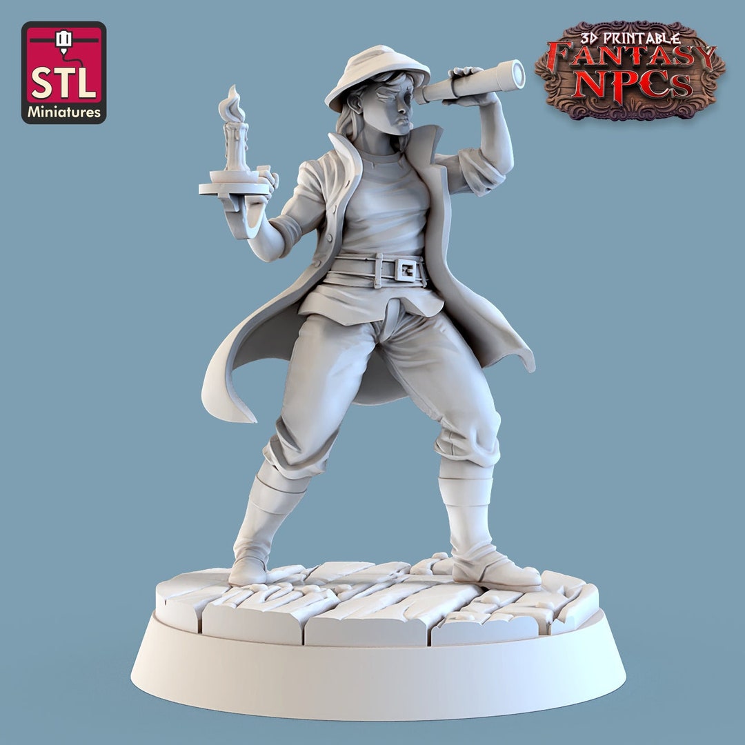 Lighthouse Keeper Miniature Female Lighthouse Keeper Miniature ...