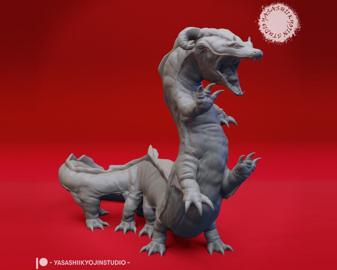 Behir Miniature | for D&D 5e, Pathfinder and Other Rpg's | 32mm | 54mm ...