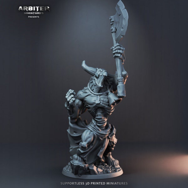Minotaur Miniature - Etsy