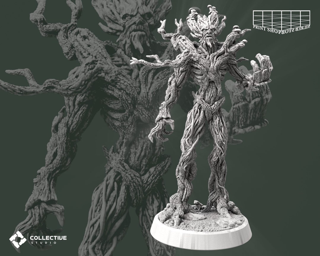 Awakened Plant Creature Miniature Vine Blight Figure Monster Forest ...