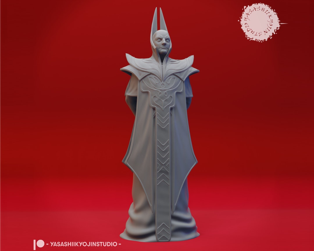 Red Archmage Miniature Red Archmage Miniature for D&D 5e, Pathfinder ...