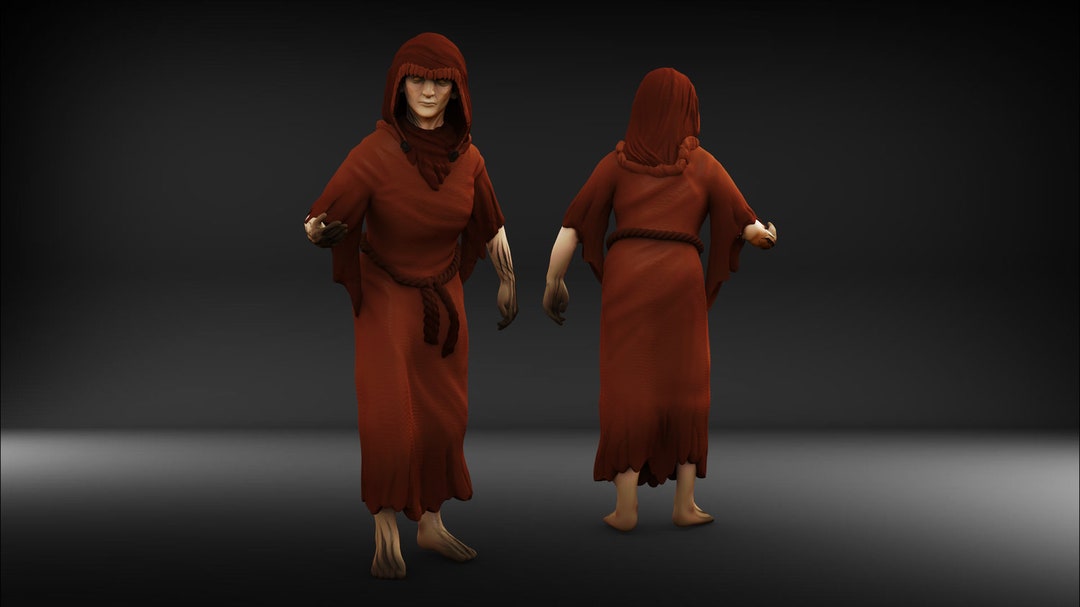 Beggar Miniature Human Beggar Miniature Townsfolk NPC Tabletop Rpgs ...