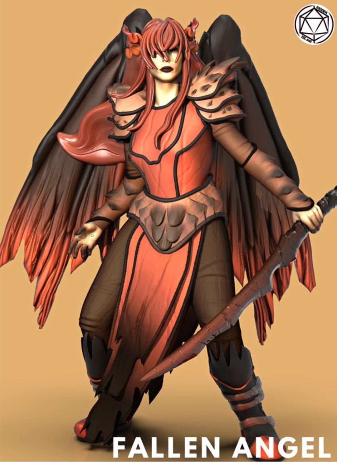 Fallen Angel Miniature | Fallen Angel Miniature | Tabletop Rpgs Like D ...