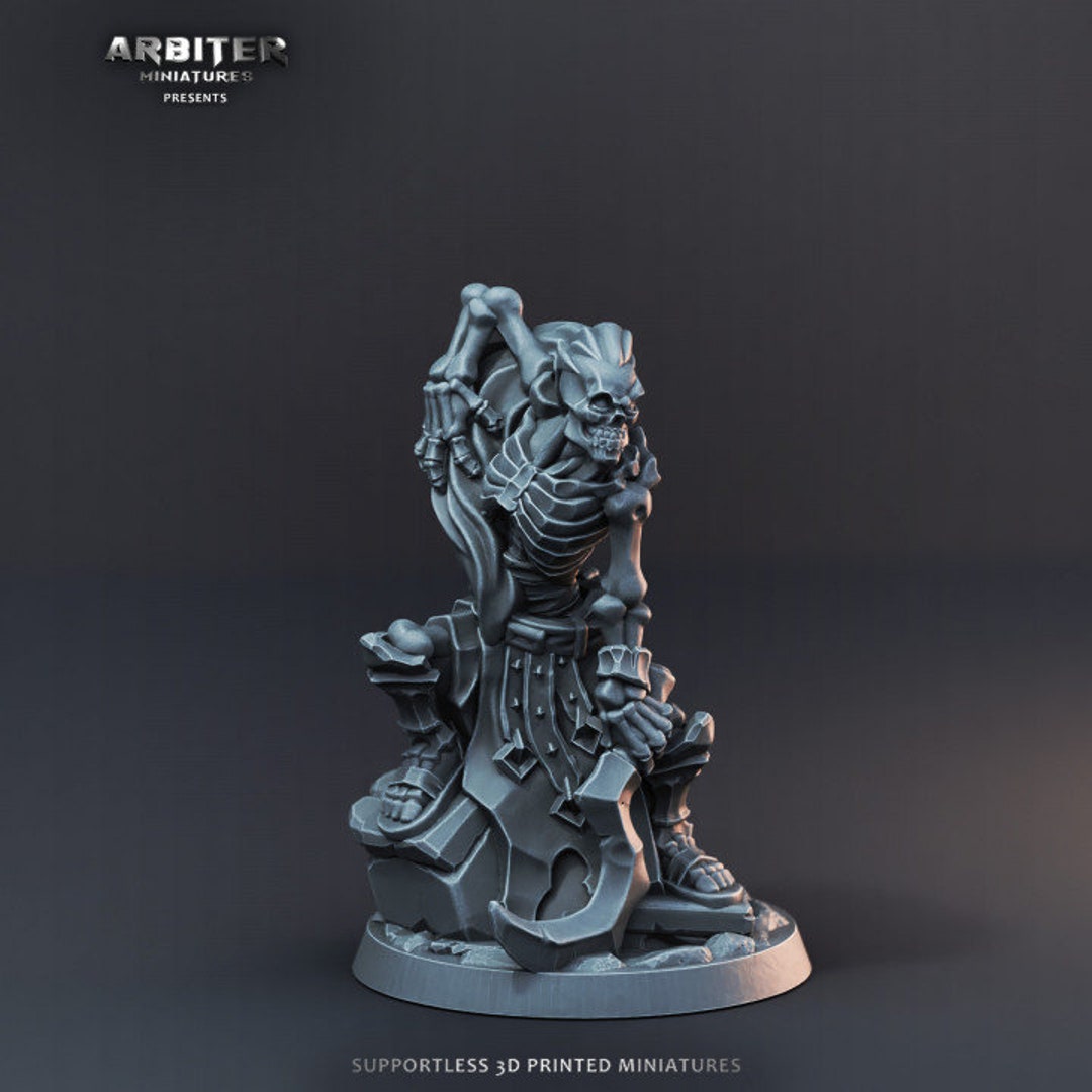 Skeleton Guard Miniature | Skeleton Guard Miniature | for D&D 5e ...