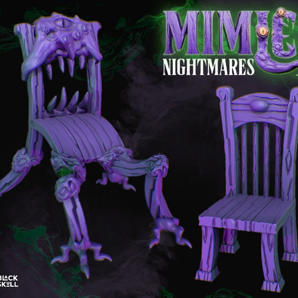 Mimic Chair Miniatures - Etsy