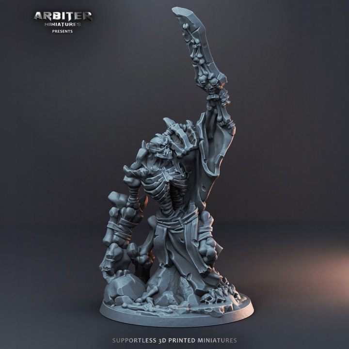 Skeleton Soldier Miniature | Skeleton Soldier Miniature | for D&D 5e ...