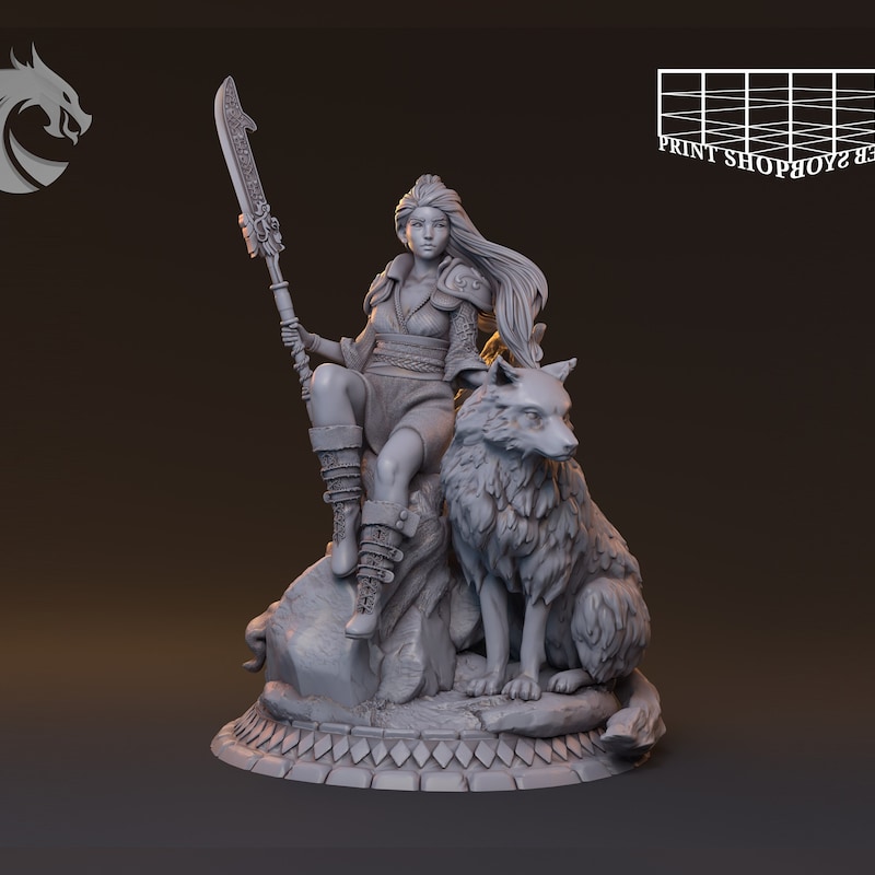 Furry Wolf Female Of - Etsy