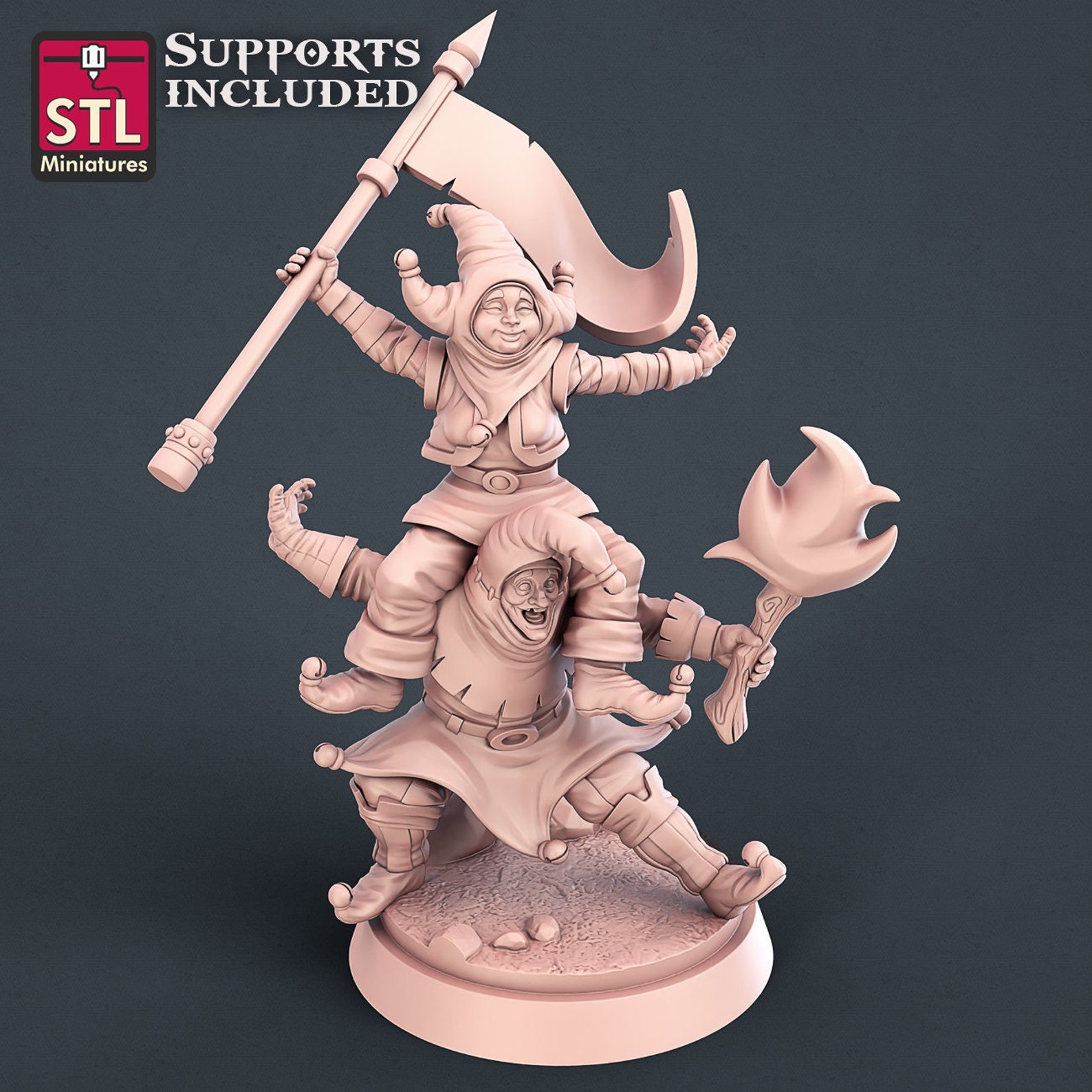 Weightlifter Miniature | Strongman Miniature | for D&D, Pathfinder and ...