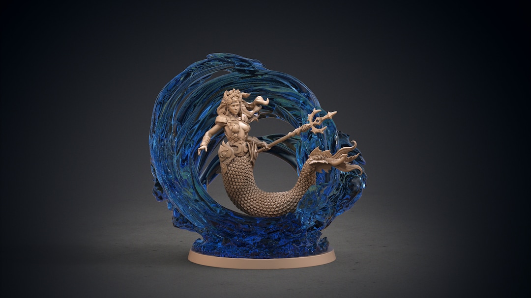 Amphitrite Goddess of the Sea Miniature | Goddess of the Sea Miniature ...