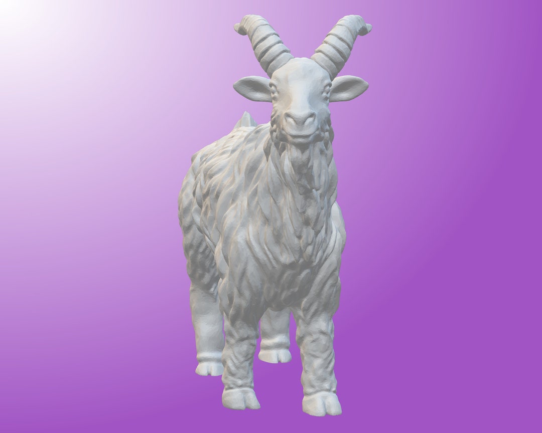 Goat Miniature | Goat Miniature | for D&D 5e, Pathfinder and Other Rpg ...