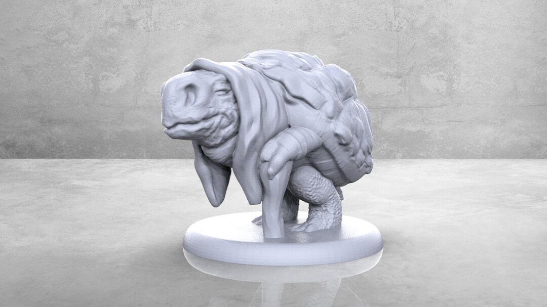 Old Wise Turtle Miniature Old Wise Turtle Miniature Heroic Character ...