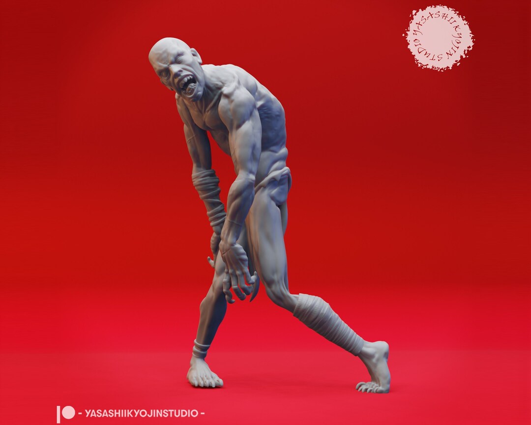 Hideous Ghoul Miniature Creepy Ghoul Miniature for D&D 5e, Pathfinder ...