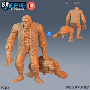 Frankenstein's Monster Miniature | for D&D 5e, Pathfinder and Other Rpg ...