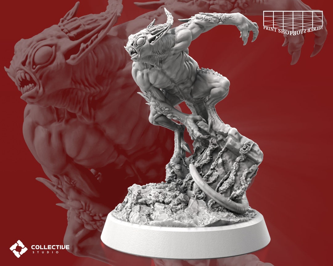 Quasit Miniature Demon Minion Figure Shapechanger Monster Abyssal ...