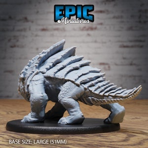 Land Shark Miniature Bulette Miniature for D&D 5e, Pathfinder and Other ...