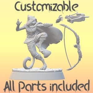 Katzenvolk Assassinen Set Miniatur Catfolk Assassin Set Miniature ...