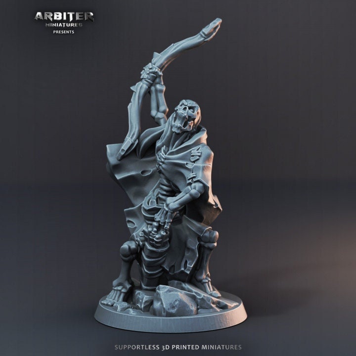 Skeleton With Bow Miniature | Skeleton With Bow Miniature | for D&D 5e ...