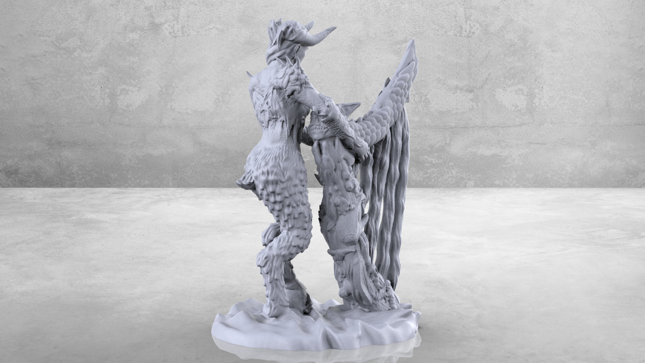 Female Satyr Miniature | Female Satyr Miniature | Tabletop Rpgs Like D ...