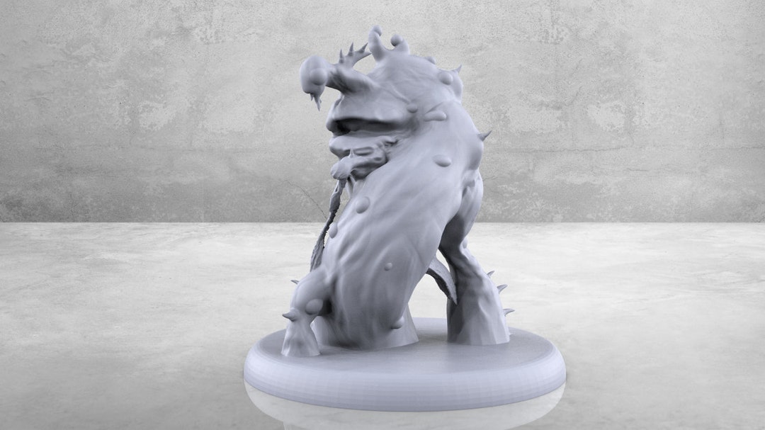 Silt Miniature Ooze Miniature Iconic Monsters Tabletop Rpgs Like D&D or ...