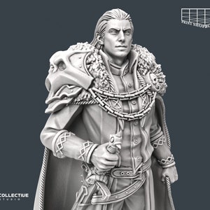 Vampire Lord Miniature Set | for Horror Campaigns Like Curse of Strahd ...