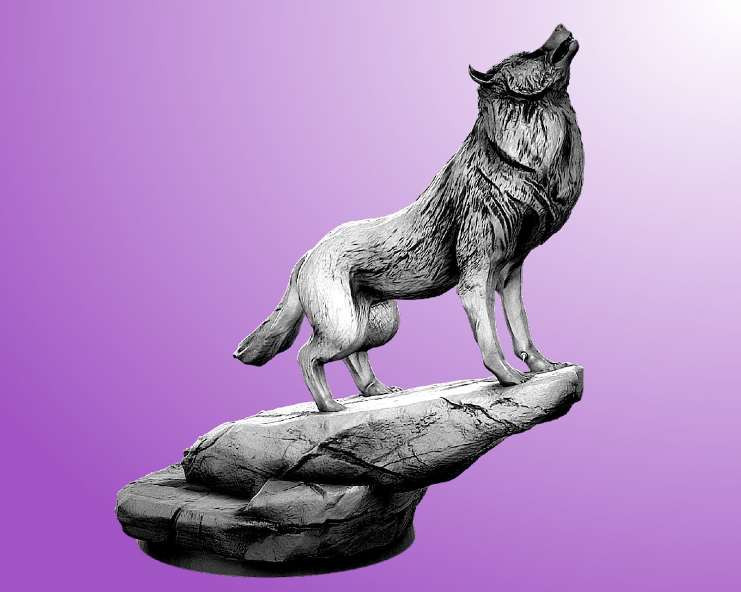 Howling Wolf Miniature | Howling Wolf Miniature | for D&D 5e ...