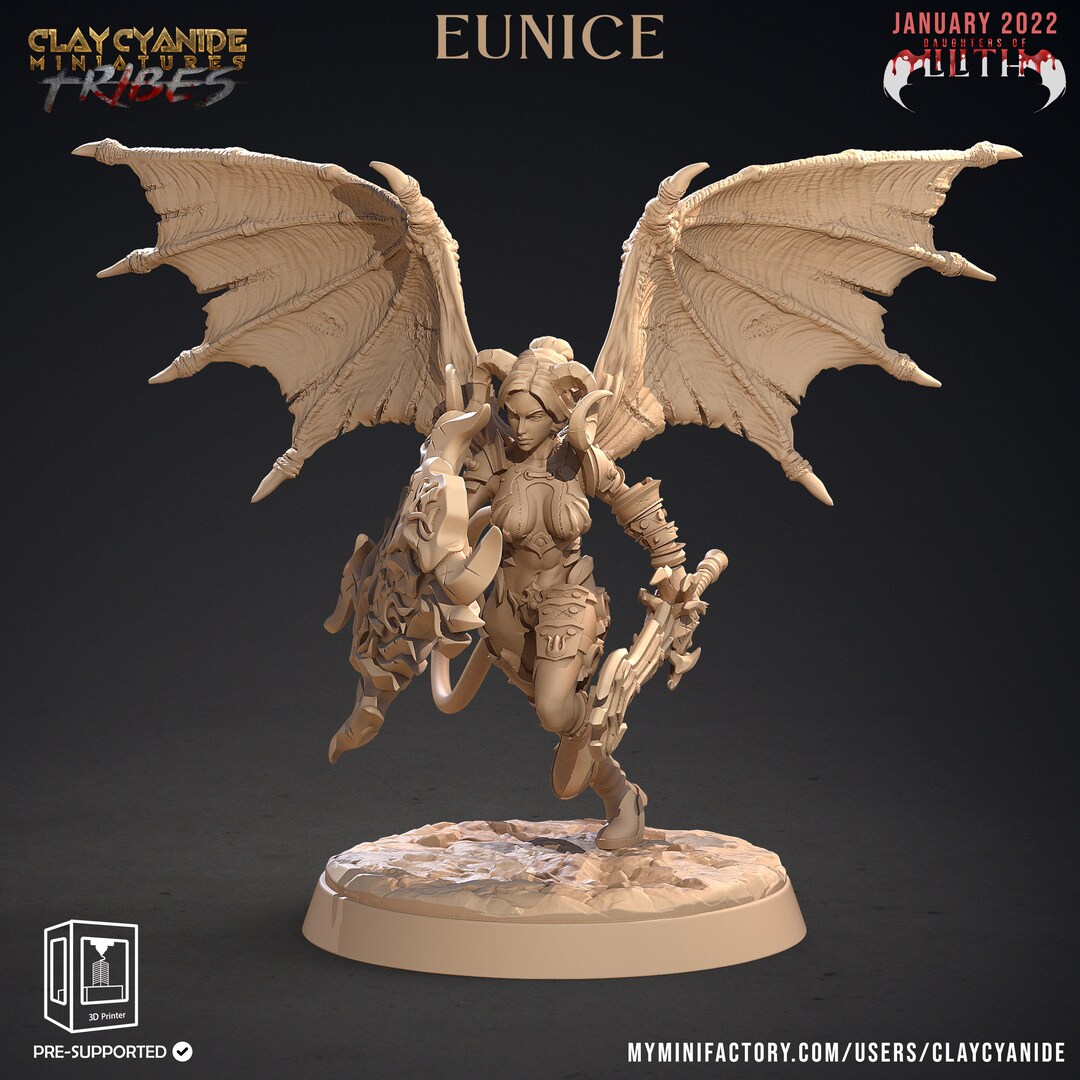 Infernal Fighter Shield Miniature | Daughter of Lilith Miniature ...