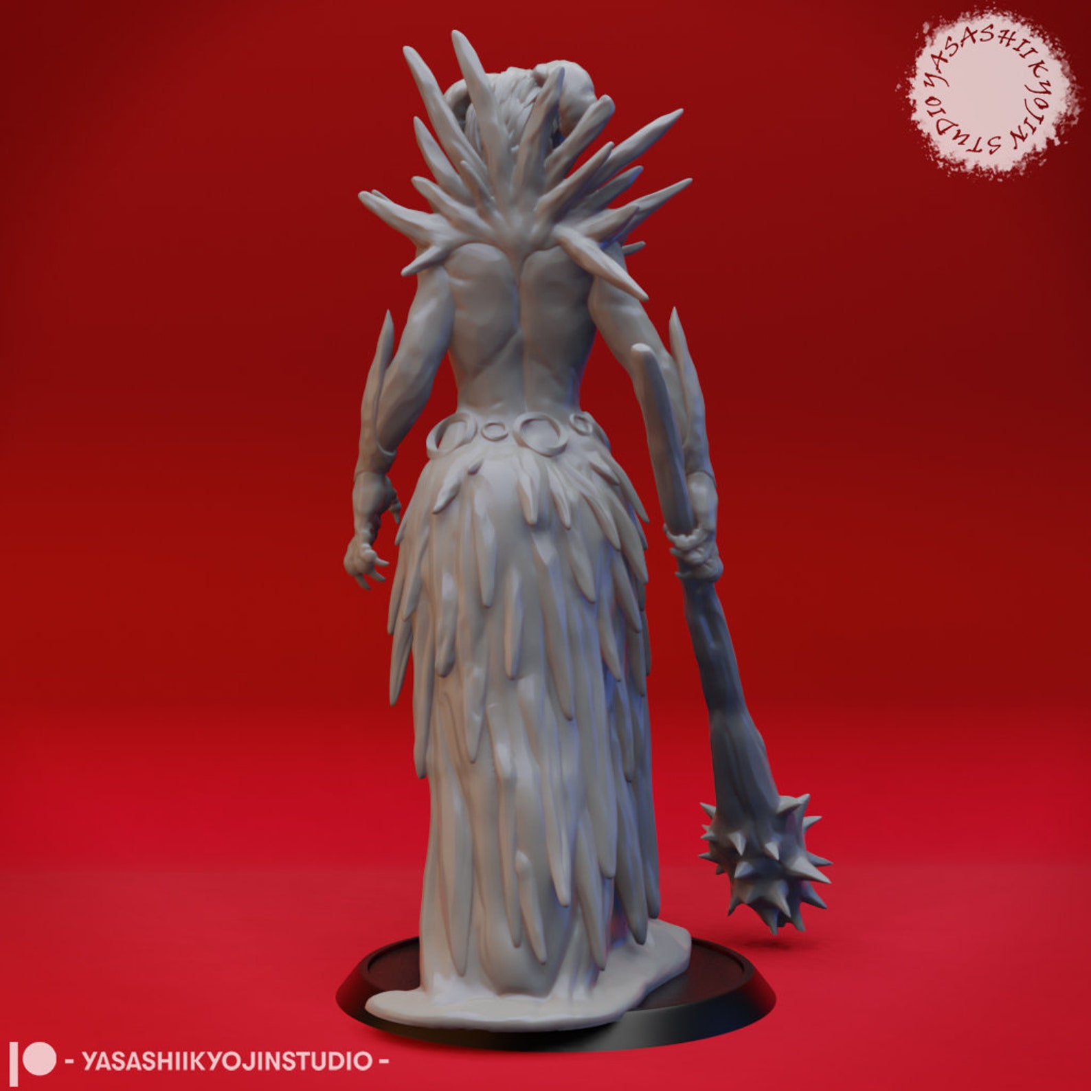 Goddess of Cold Miniature | Goddess of Winter Miniature | for D&D 5e ...