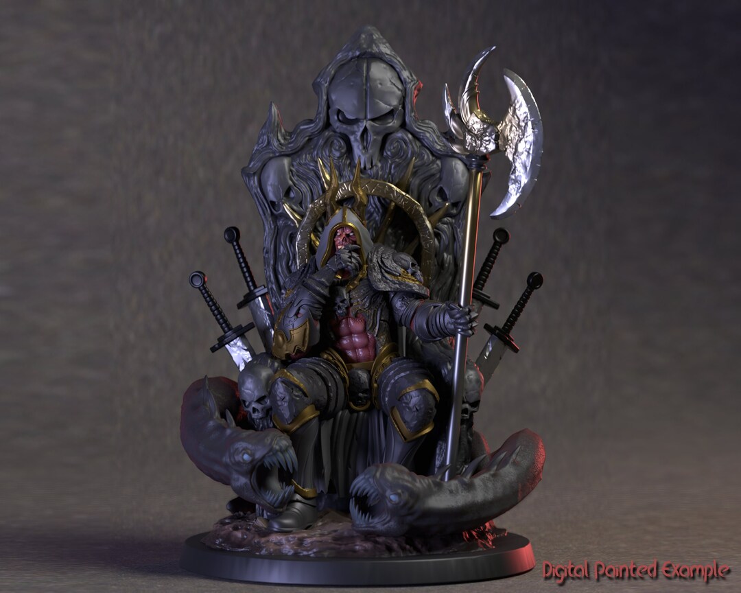 Ruler of Hell Miniature Asmodeus Miniature for D&D 5e, Pathfinder and ...