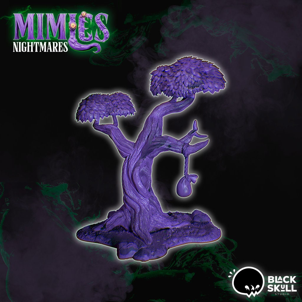Mimic Tree Miniature Mimic Tree Set Miniature for D&D 5e - Etsy