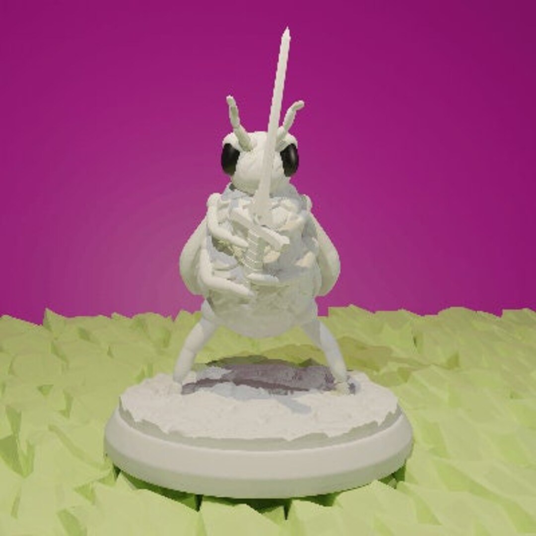 Beefolk Swordmaster Miniature Bee Warrior Miniature Animal Humanoids ...