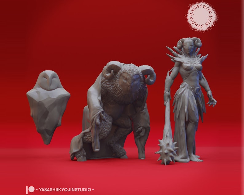 Goddess of Cold Miniature | Goddess of Winter Miniature | for D&D 5e ...