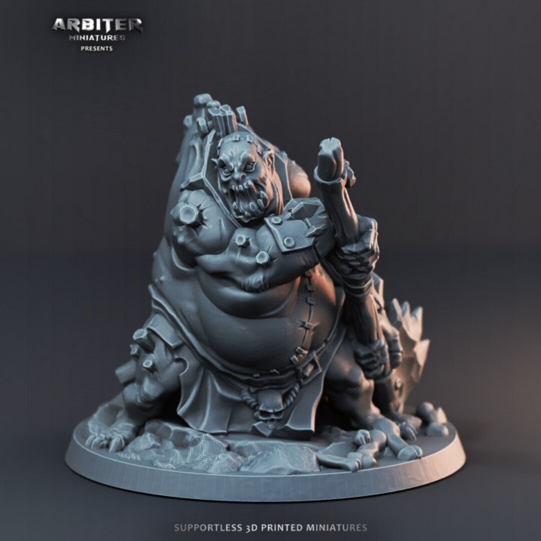 Zombie Colossus With Ax Miniature Zombie Colossus With Ax Miniature for ...