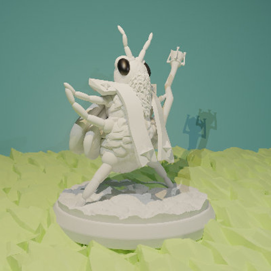 Bee Wizard Miniature Bee Sorcerer Miniature Animal Humanoids for D&D 5e ...