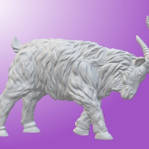 Goat Miniature Set Goat Miniature Pack for D&D 5e, Pathfinder and Other ...