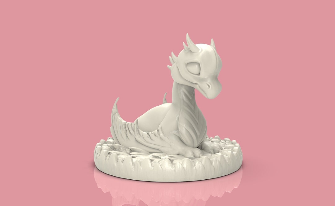 Baby Wyvern Miniature Dragonling Miniature Monsters Baby Beasts for D&D ...