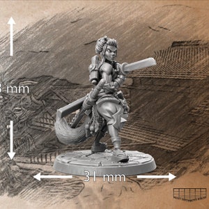 Samurai With Tengu Mask Miniature | Legendary Tengu Fighter Miniature ...