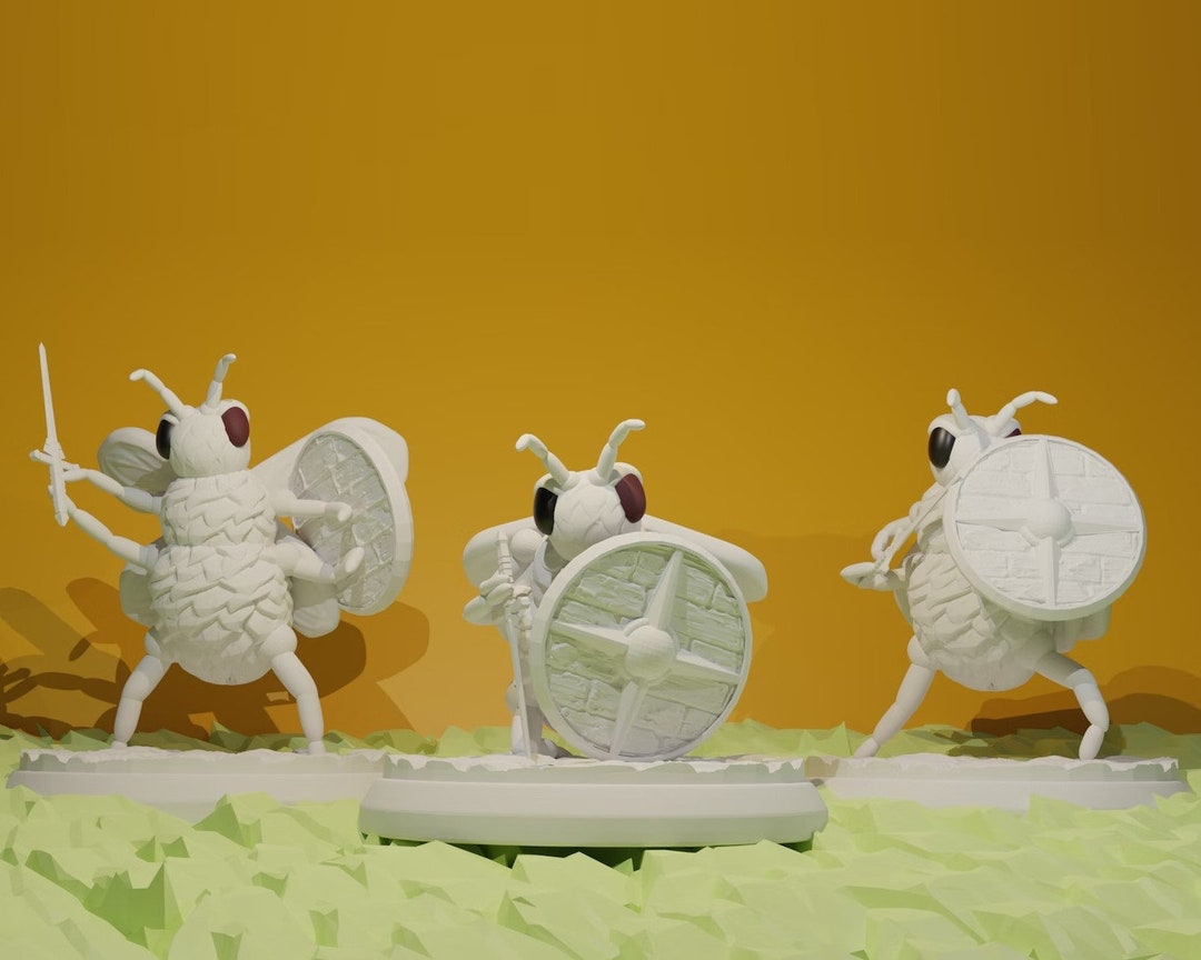 Bee Colony Fighter Miniature Set Bee Fighter Miniature Pack Animal ...