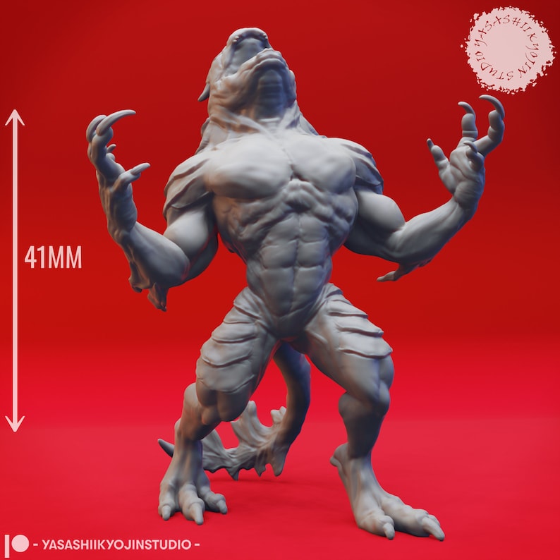 Troglodyte Miniature Set | Troglodyte Figure Pack | Underdark ...