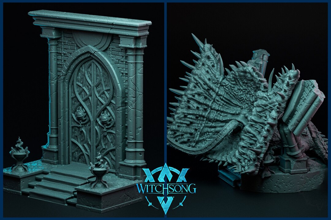 Castle Portal Facial Expressions Miniature Set | Treasure Room ...