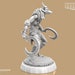 Jackal Fighter Miniature | Jackal Warrior Scythe Figure | Desert ...