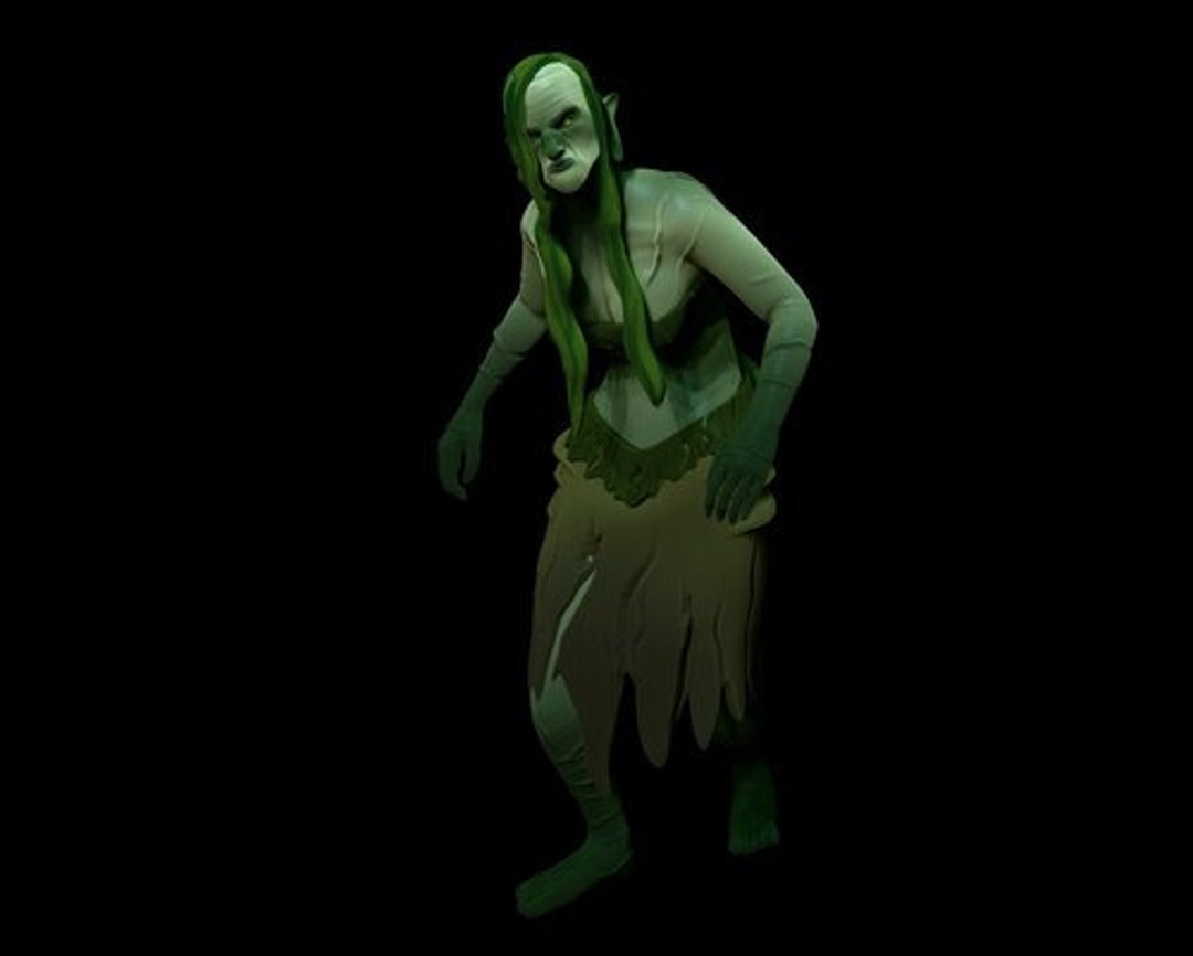 Sea Hag Miniature Sea Hag Miniature Tabletop Rpgs Like D&D or ...