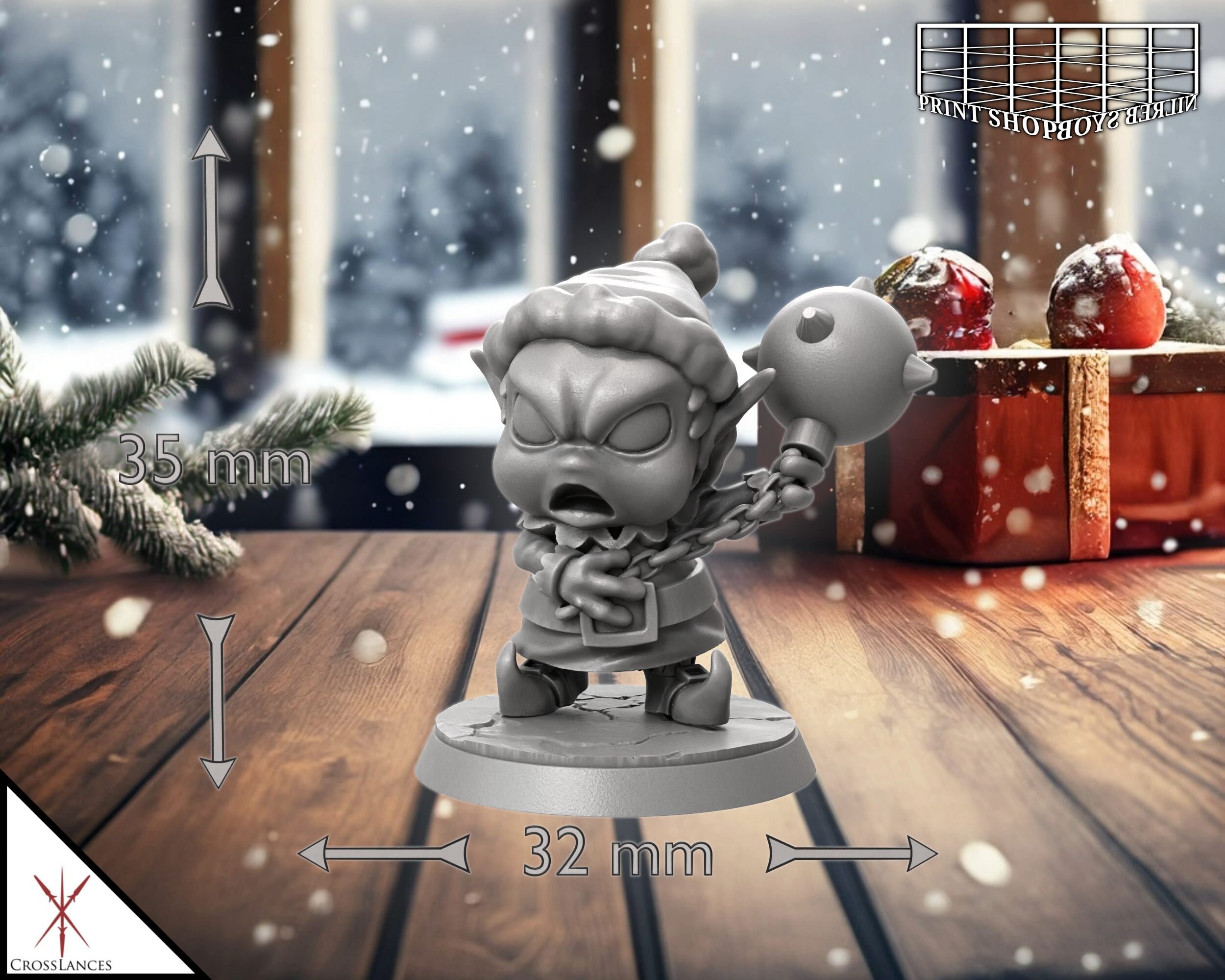 Evil Elves Miniature Set | Evil Elves Duo | XMAS Adventure | Dnd ...