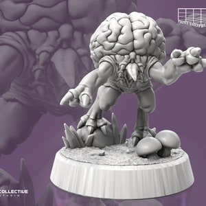 Intellect Devourer Miniature Set | Walking Brains Figure Pack ...